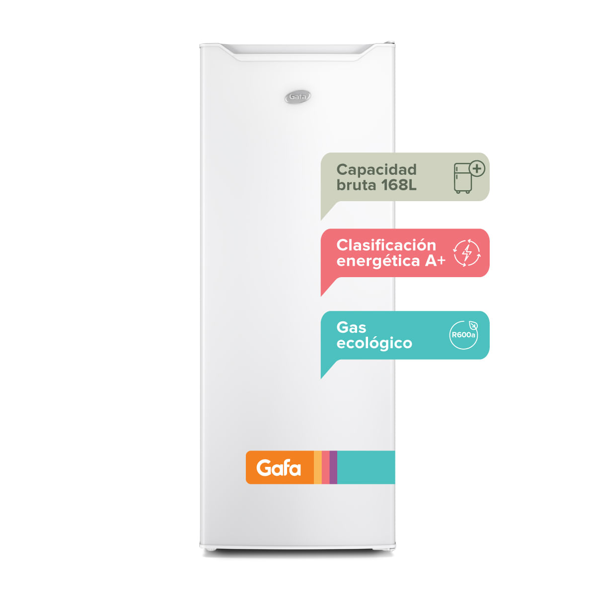 Freezer Vertical Gafa Blanco 168 lts GFUY16P5HVW - Gafa